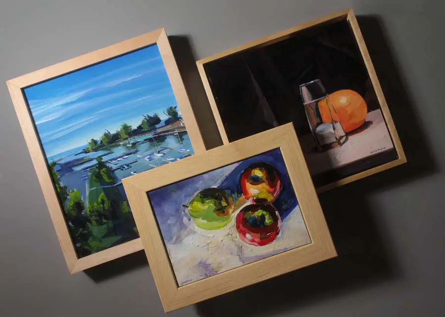 3 Ways To Frame A Canvas Panel Draw And Paint For Fun